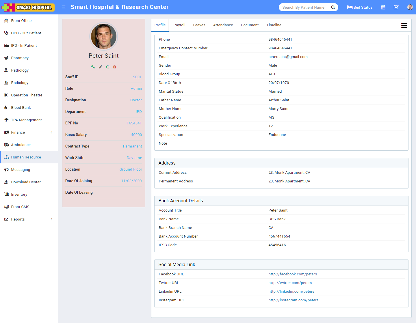 Smart Hospital - Documentation